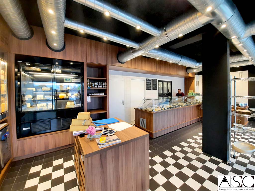 Réhabilitation et Agencement d'Une Fromagerie | A.S.C