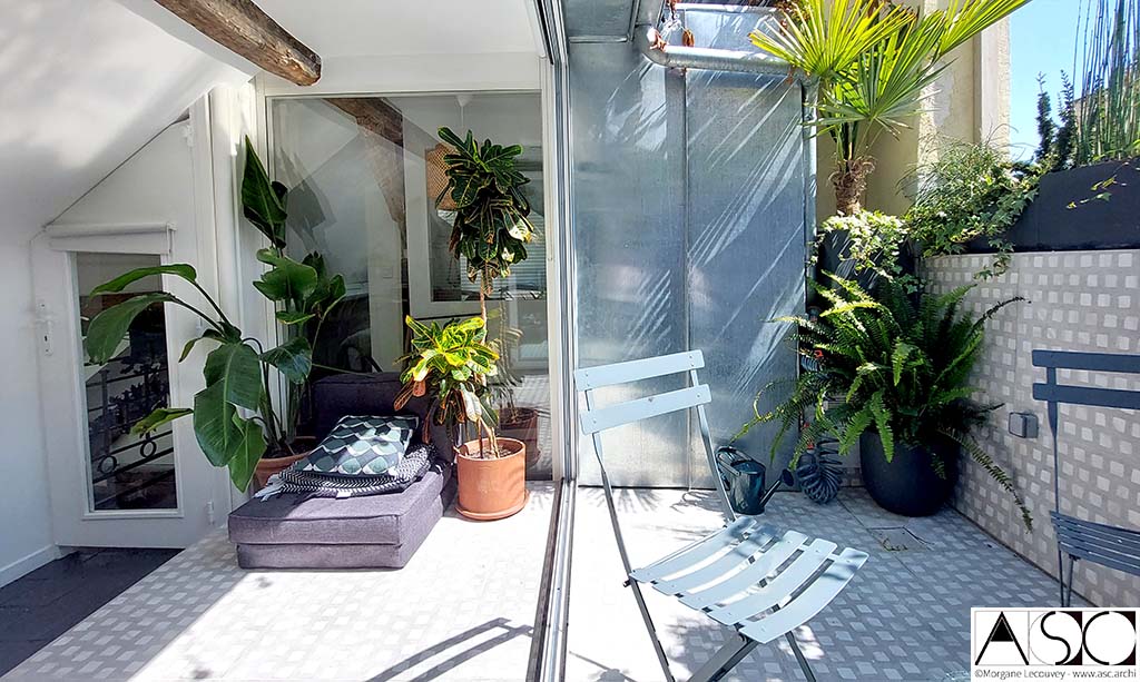 Création d'une Terrasse Tropézienne à Paris | Cocooning 🙂